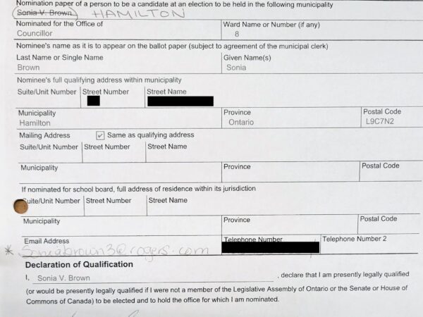 2025 Hamilton Ward 8 City Council By-Election – TPR Hamilton | Hamilton ...